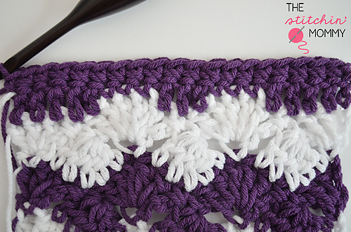 Ravelry: Fancy Shells Afghan Square pattern by Amy Ramnarine