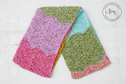 Ravelry: Spring Tranquility Infinity Scarf pattern by Amy Ramnarine