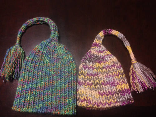 Ravelry: Stretchy Baby Elf Cap pattern by Nissa Rudh