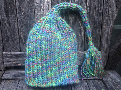 Ravelry: Stretchy Baby Elf Cap pattern by Nissa Rudh