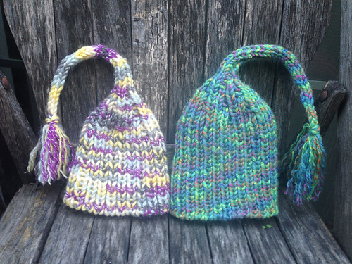 Ravelry: Stretchy Baby Elf Cap pattern by Nissa Rudh