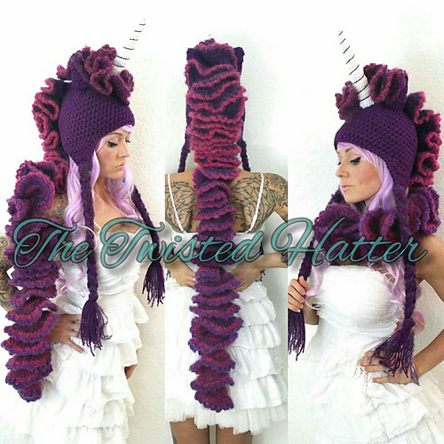 Ravelry: The Twisted Unicorn pattern by Natalie Allen