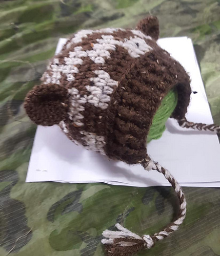 Ravelry: Finley Bear Beanie pattern by Jenna Reams