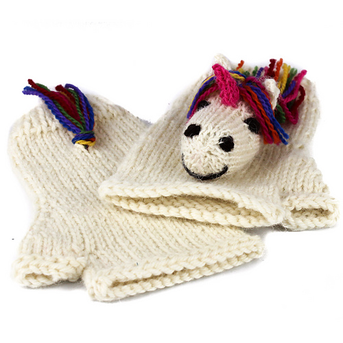 Ravelry: Ulysses Unicorn Mittens pattern by The Yarn Genie