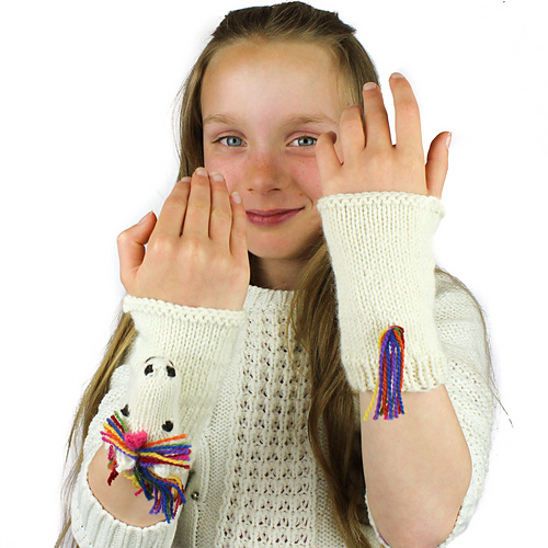 Ravelry: Ulysses Unicorn Mittens pattern by The Yarn Genie