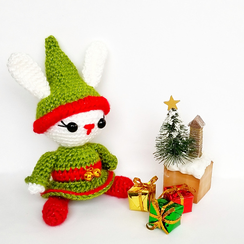 Ravelry: Elf Bunny pattern by The Cozy Chipmunk