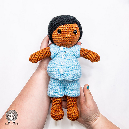 Ravelry: Easy Crochet Doll Pajamas pattern by Ashley Parker
