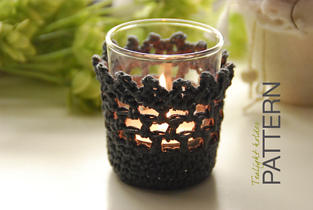 Ravelry: Evening tea light cover pattern by The New Crochet
