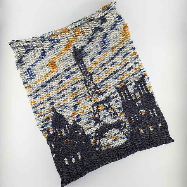 Ravelry: Cowl skyline of Paris pattern by The parisian knits