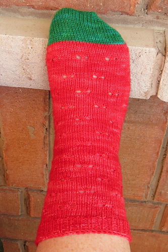 Ravelry: Strawberry Jam socks pattern by The Yarn Enabler