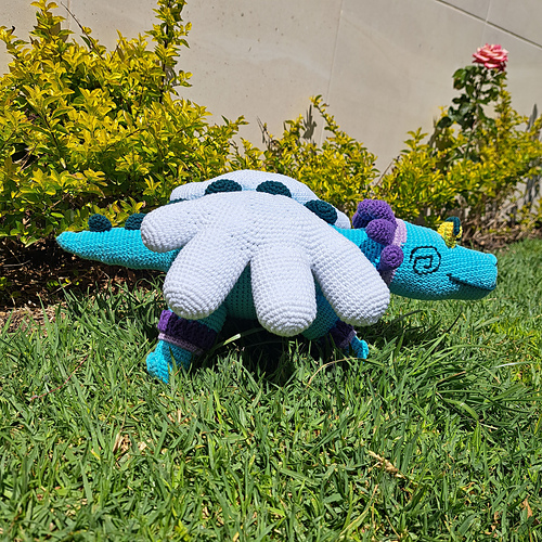 Ravelry: Dragón Junior H pattern by Cinthia Islas