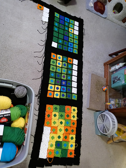 Ravelry: Calendar Temperature Blanket pattern by Things of String