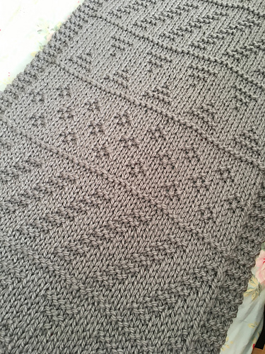 Ravelry: Striped Bed Runner pattern by Knit Sew Make