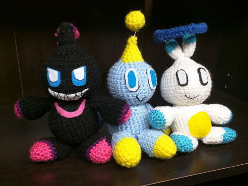 Ravelry: Dark Chao pattern by Auristella Zarate