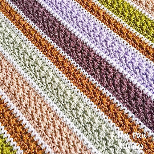 Ravelry: The Bellame Baby Blanket pattern by Dayna Perry