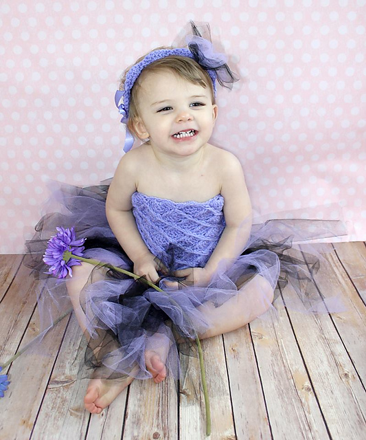 Ravelry: Tutu Tube Dress and Headband pattern by Thomasina Cummings Designs