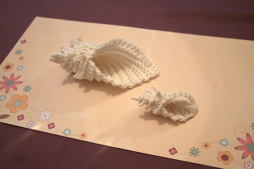 Ravelry: Crochet Conch Shell and Starfish pattern by Thomasina Cummings ...