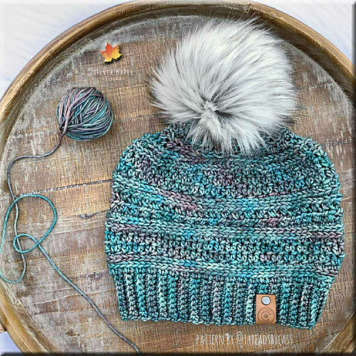 Ravelry: The Scarlet Beanie pattern by Cassie Ray