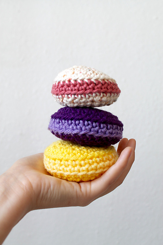 Ravelry: Extra Large Macarons pattern by Alyssa and Liz