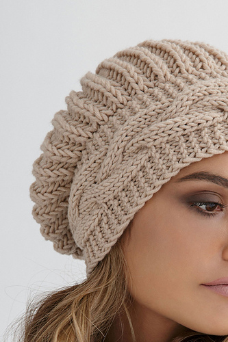 Ravelry: Velvet braid Beanie pattern by Katerina Amprikidou