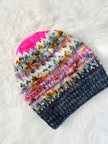 Ravelry: Watercolor Winter Toque pattern by Tif Neilan