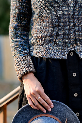 Ravelry: Split Decision Pullover pattern by Tif Neilan