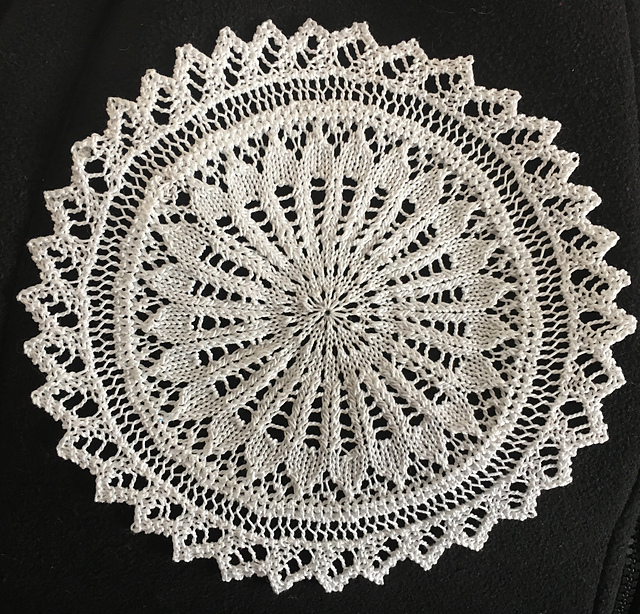 Ravelry: Lace Flower Doily pattern by Barbara Breiter