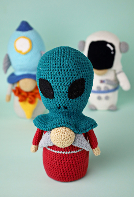 Ravelry: alien gnome pattern by Lilit Nikoyan