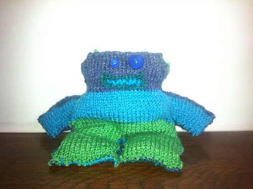 Ravelry: Easy Knit Monster pattern by Lew Williams