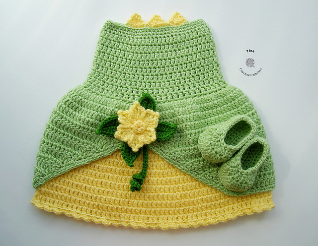Ravelry: Princess Tiana Dress pattern by Tina Patt