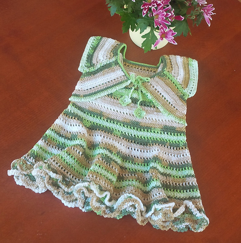 Ravelry: Dress for fairy princess pattern by Martina Starkova