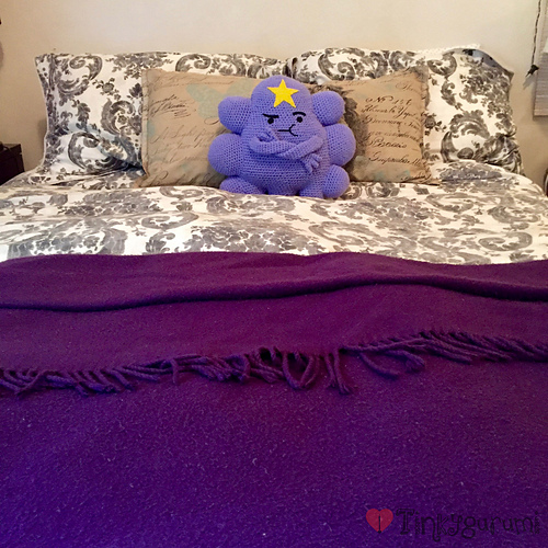 Ravelry: Adventure Time: Lumpy Space Princess Pillow pattern by Tinkygurumi