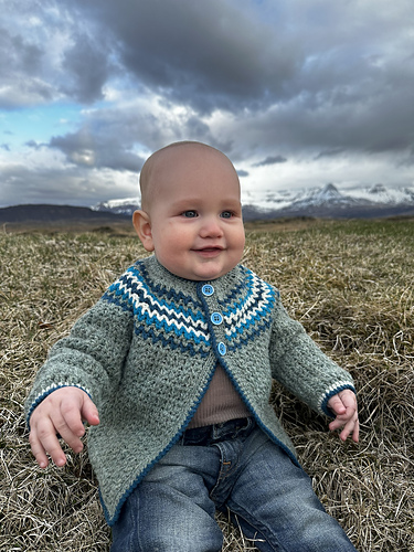 Ravelry: Icelandic Crochet Cardigan pattern by Tinna Thórudóttir