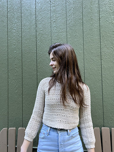 Ravelry: Persephone Pullover pattern by Ashley Rivas