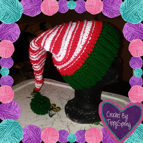 Ravelry: Elf Stocking Hat pattern by Tippy Spring