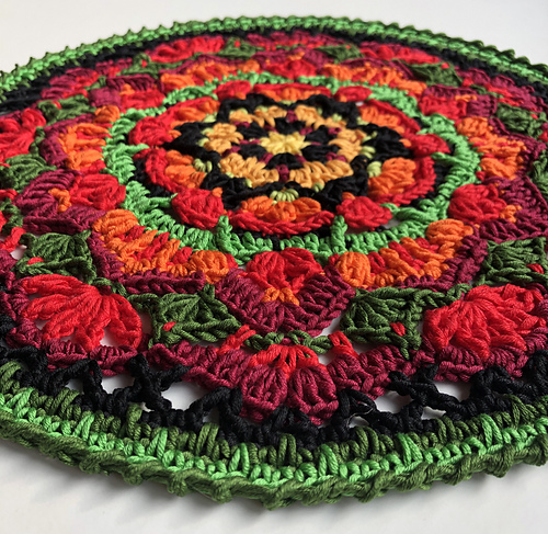 Ravelry: Crazy May Mandala pattern by Heidi Heinrichs, Taina Tauschi