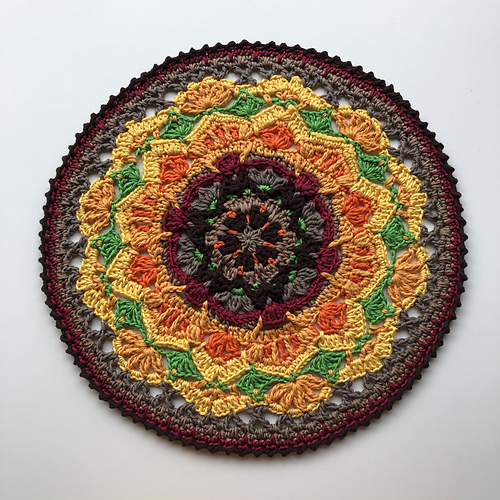 Ravelry: Crazy May Mandala pattern by Heidi Heinrichs, Taina Tauschi