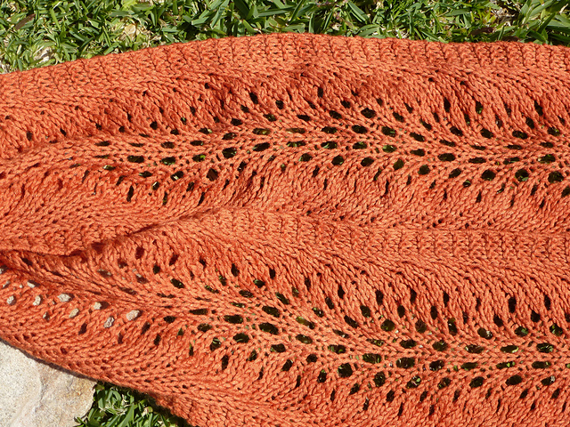 Ravelry: Skinny Feather and Fan Scarf pattern by Estelle McDonald