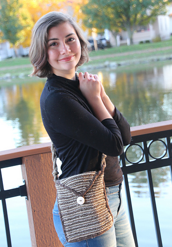 Ravelry: Woven Garter Bag pattern by Sherrie Kibler