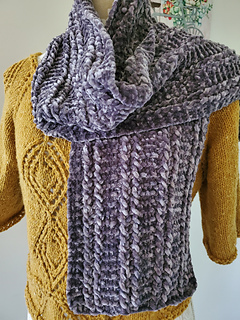Ravelry: One And The Same Scarf pattern by Top Tier Knits