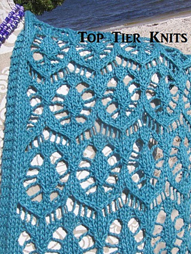 Ravelry: Spider Circle Flower Scarf pattern by Top Tier Knits