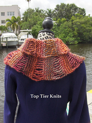 Ravelry: ZigKnit Neck Warmer pattern by Top Tier Knits