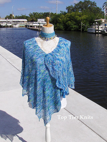 Ravelry: Molly Malone Poncho pattern by Top Tier Knits
