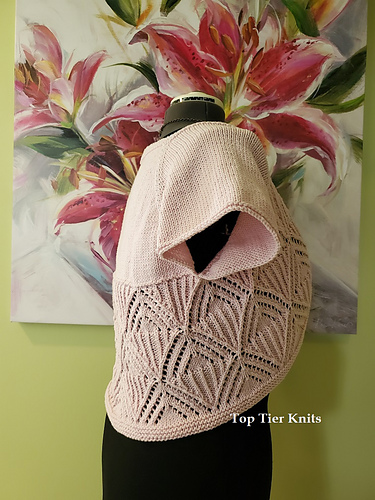 Ravelry: Vaulted Lace Shrug pattern by Top Tier Knits