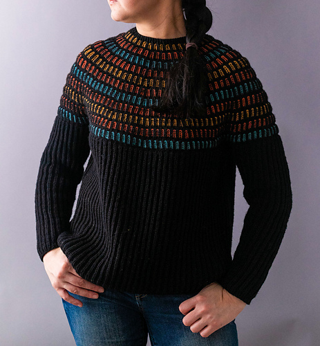 Ravelry: Abacus Pullover pattern by Ainur Berkimbayeva