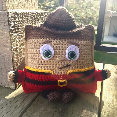 Ravelry: Canadian Mountie Monty pattern by Victoria Stewart