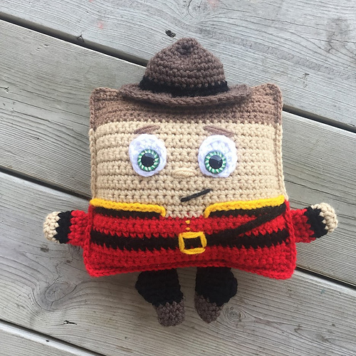 Ravelry: Canadian Mountie Monty pattern by Victoria Stewart