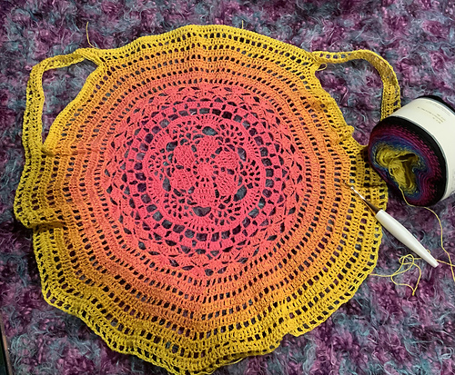 Ravelry: July Mandala pattern by Karin Åshammar/Virklust