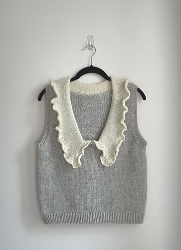 Ravelry: Chantilly Vest pattern by Laura Penrose