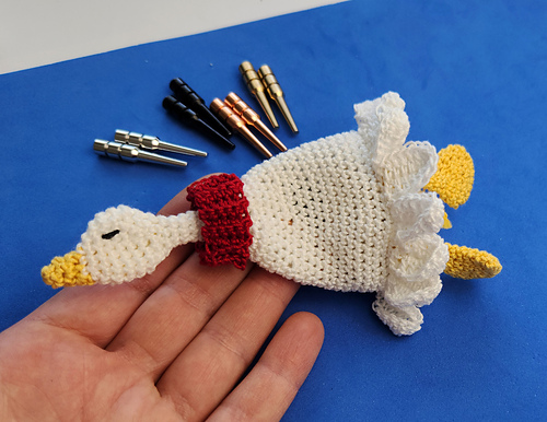 Ravelry: Silly Goose Dice Bag pattern by Tory Pace